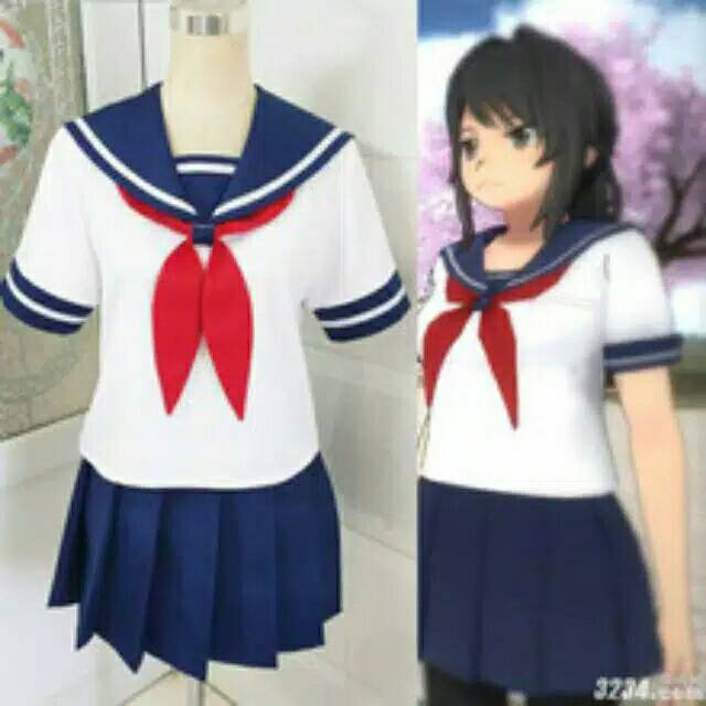 Jual KYUKYUSHOPPU - Atasan Seifuku Ayano Aishi Yandere Simulator ...