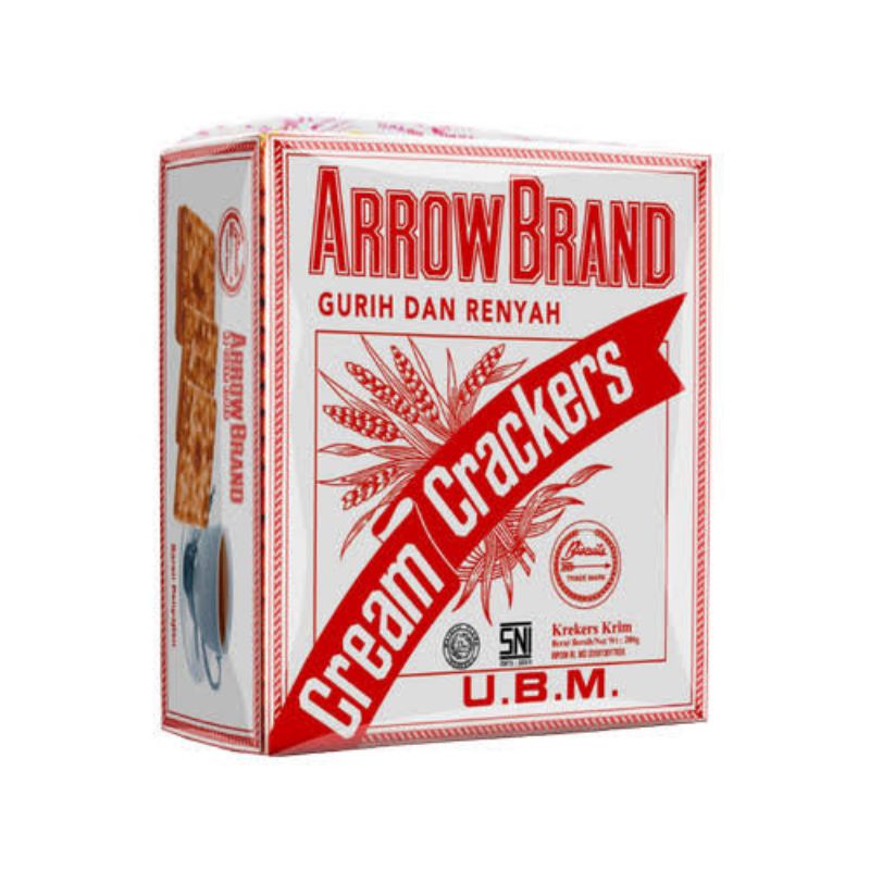 Jual Arrow Brand Cream Crackers 280g | Shopee Indonesia