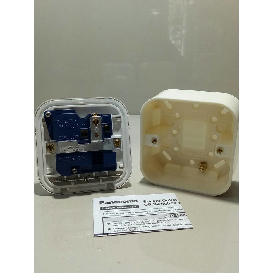 Jual Steker AC / Stop Kontak AC PANASONIC Set | Shopee Indonesia