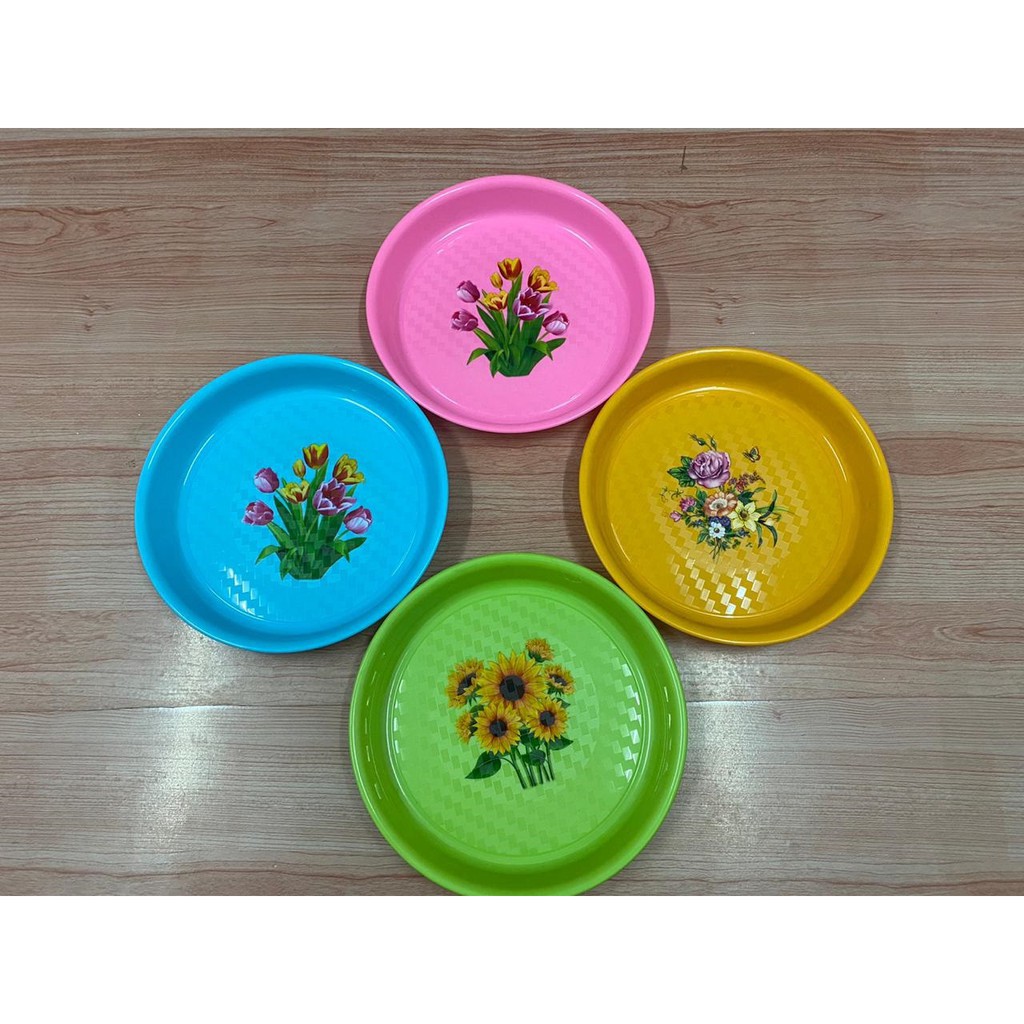 Jual Nampan plastik bulat + Tampah plastik Sunrise ct88 | Shopee Indonesia