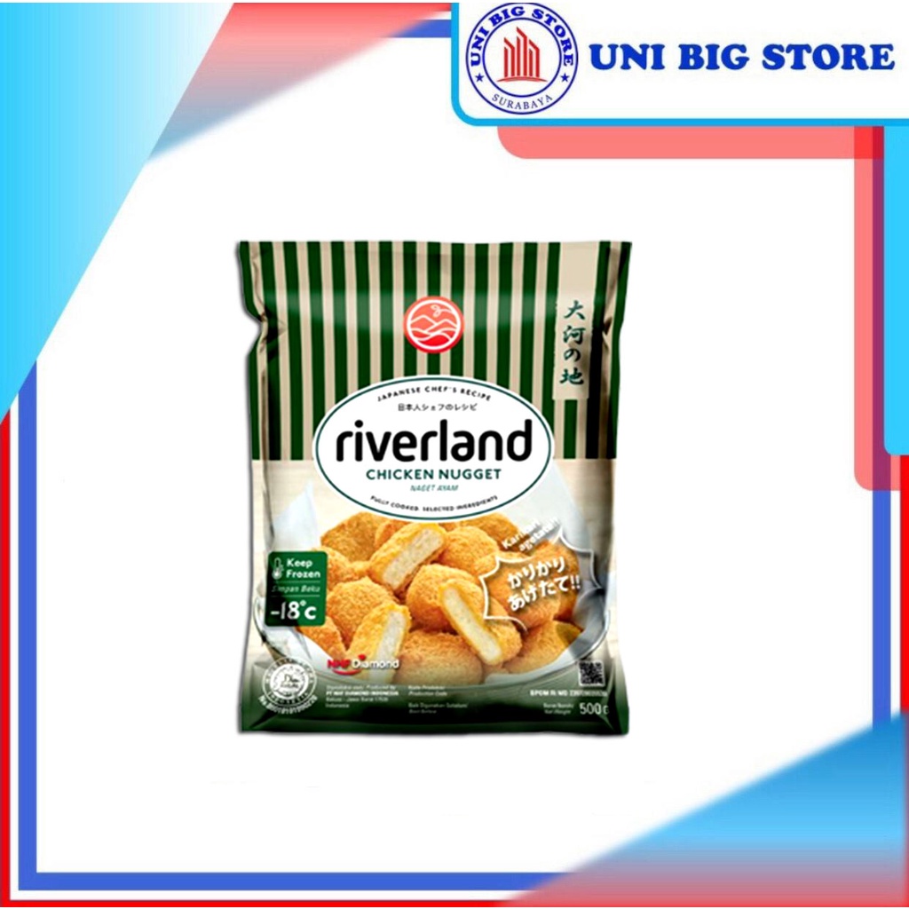 Jual RIVERLAND Japanese Chicken Nuggets 500 gr Nugget Naget Ayam ...