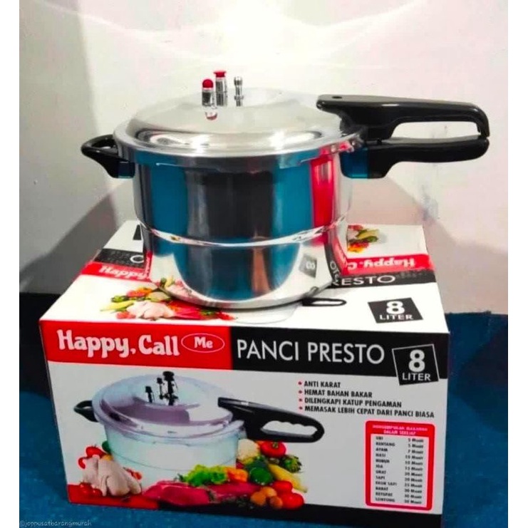 Jual Panci Presto || Happy Call Panci Presto 8 Liter | Shopee Indonesia