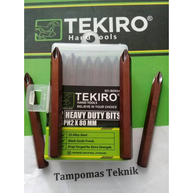 Jual Mata Obeng Ketok + PH2 Tekiro Satuan Model Lancip | Shopee Indonesia