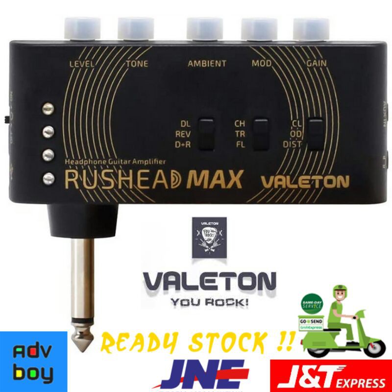 Jual VALETON RUSHEAD MAX VALETON RUSHEAD MAX BASS Portable Pocket ...