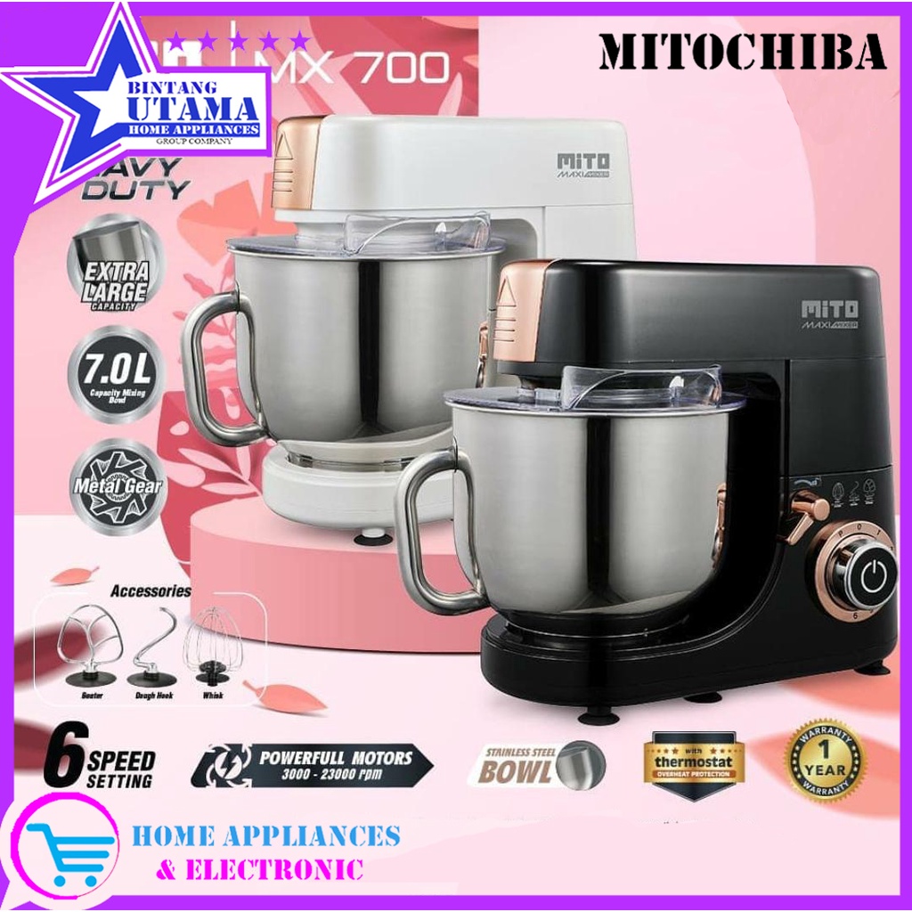 Jual (COD) Mito Stand Mixer MX700 / MIXER MITO MX500 / MX-700 / MX 500 ...