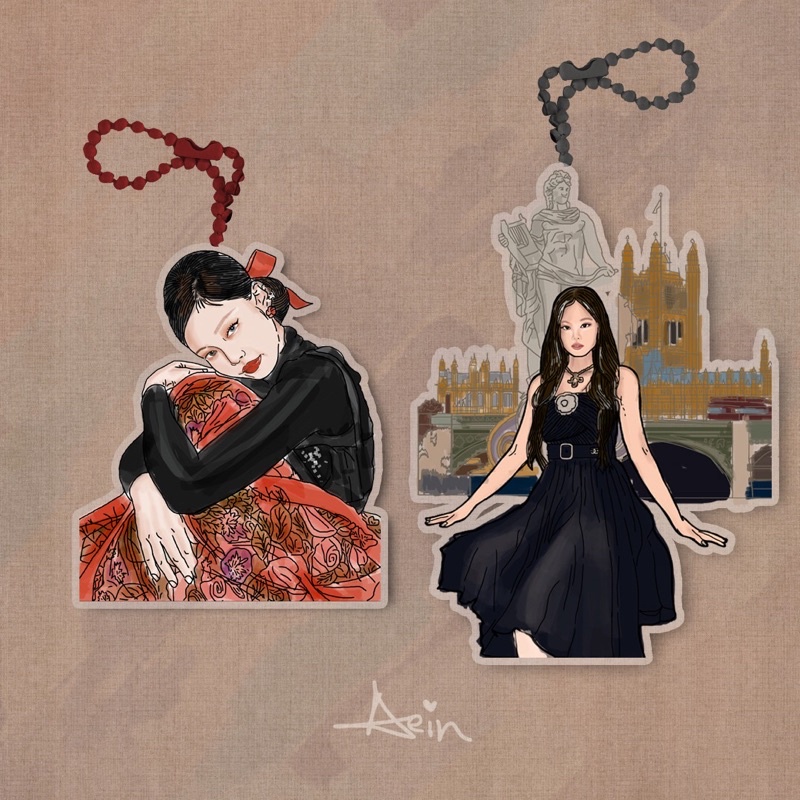 Jual Blackpink Jennie Keychain | Shopee Indonesia