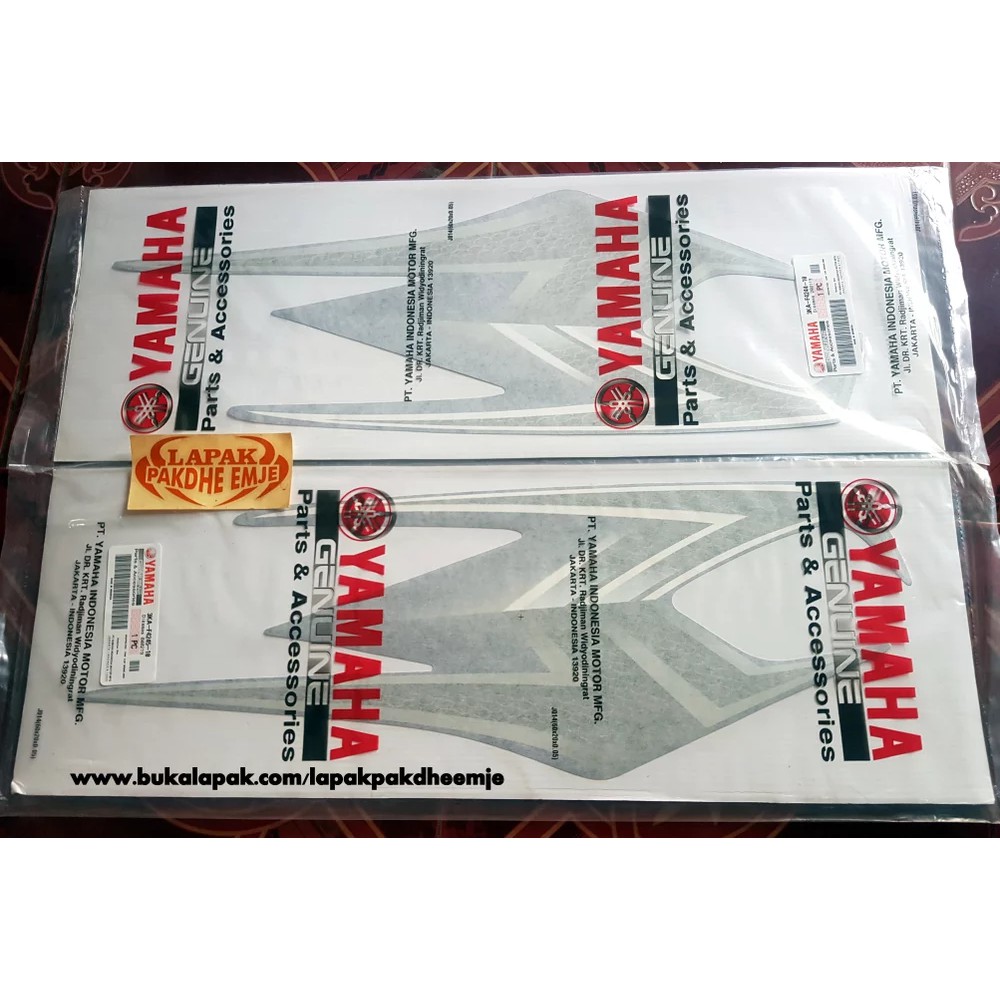 Jual STICKER TANGKI RX KING 2004 YAMAHA ORIGINAL UNTUK TANGKI BIRU ...