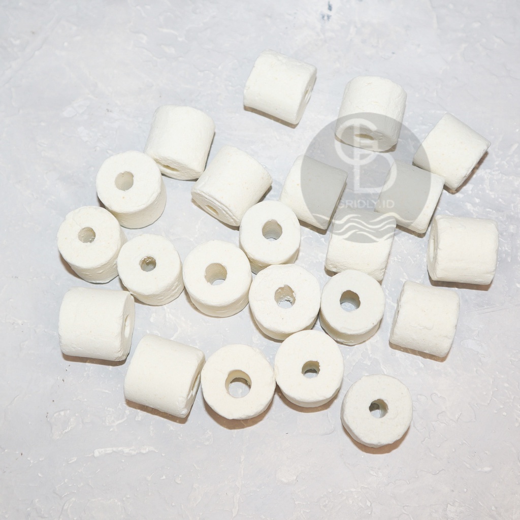 Jual BIORING KERAMIK BIO RING MEDIA FILTER BIOLOGIS AQUARIUM KOLAM ...