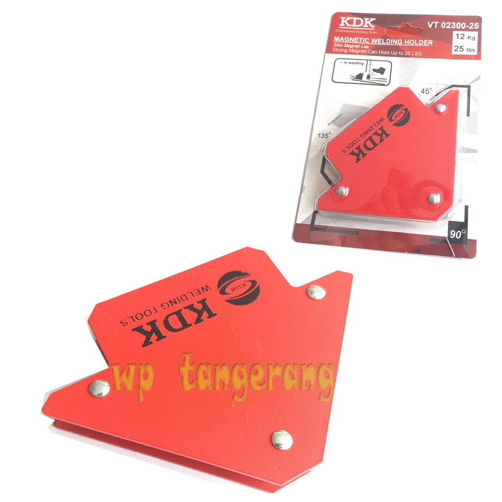Jual KDK Siku Magnet 3 Inch 25LB Pemegang Besi Las Sudut 45 90 135 ...