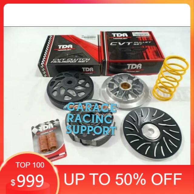Jual PAKET UPGRADE CVT NMAX N-MAX AEROX TDR RACING | Shopee Indonesia