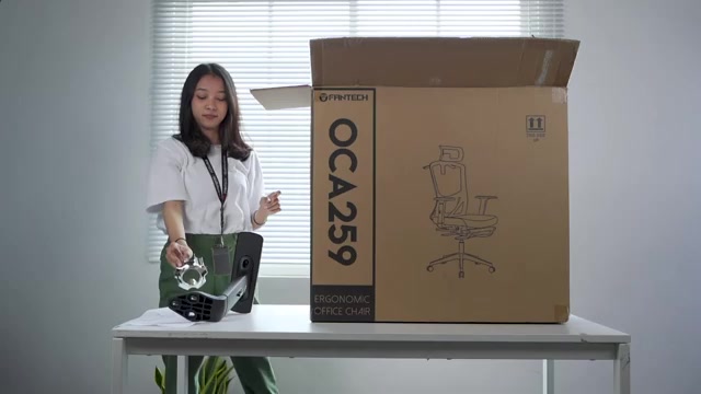 Jual Fantech OCA259 PRO / OCA-259 PRO Kursi Office Kantor Dengan ...