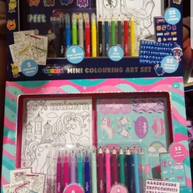 Jual Smiggle colouring art set | Shopee Indonesia