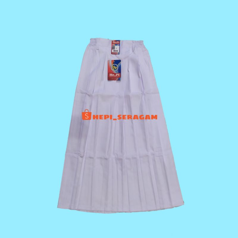 Jual Rok putih SD/SMP/SMA rempel panjang Seragam sekolah [HEPI] | Shopee Indonesia