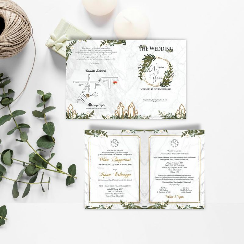 Jual UNDANGAN VINTAGE UNDANGAN RUSTIC KEREN UNIK | Shopee Indonesia