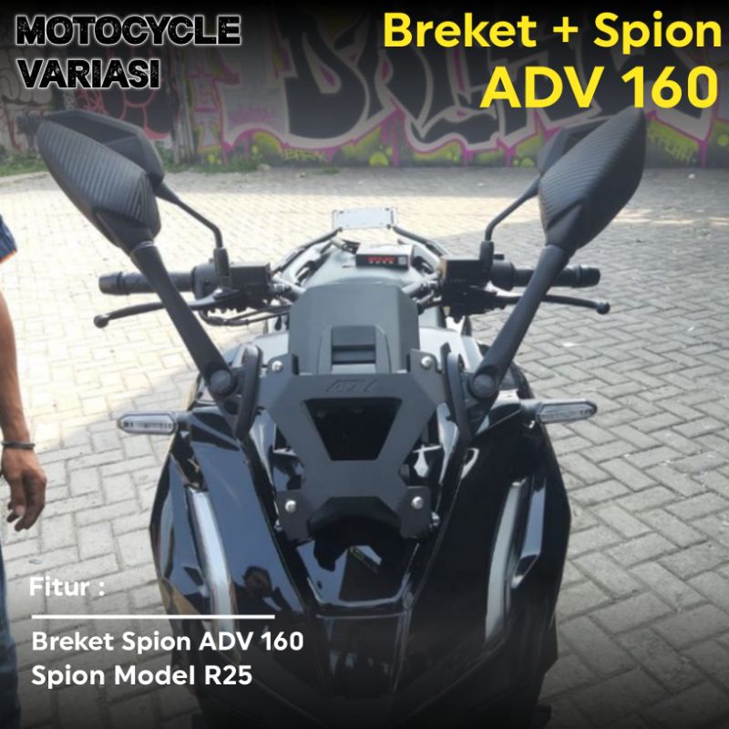Jual Breket Spion Honda ADV 160 Spion R25 Paket Spion Breket dan Baut ...