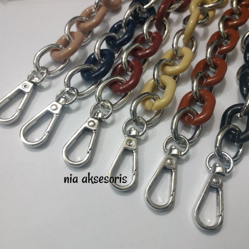 Jual rantai tali tas plastik acrylic 38 cm | Shopee Indonesia