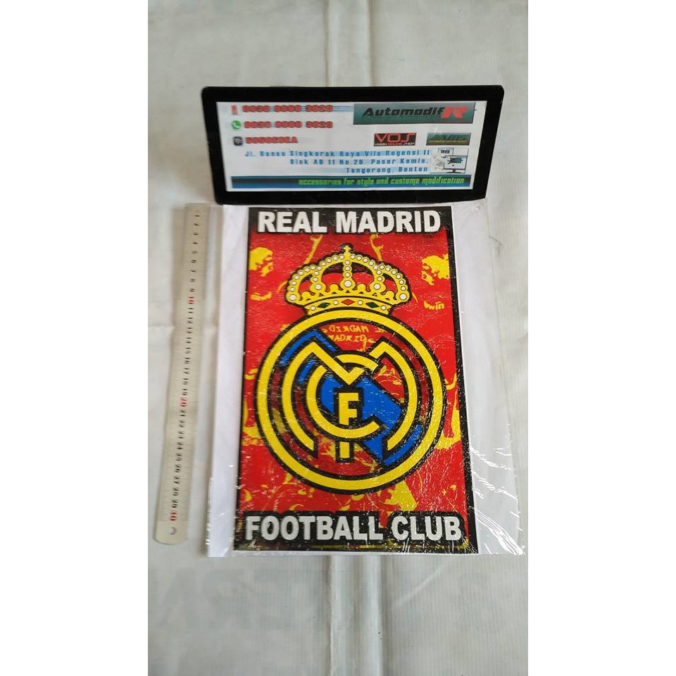 Jual STICKER REAL MADRID V2 | Shopee Indonesia