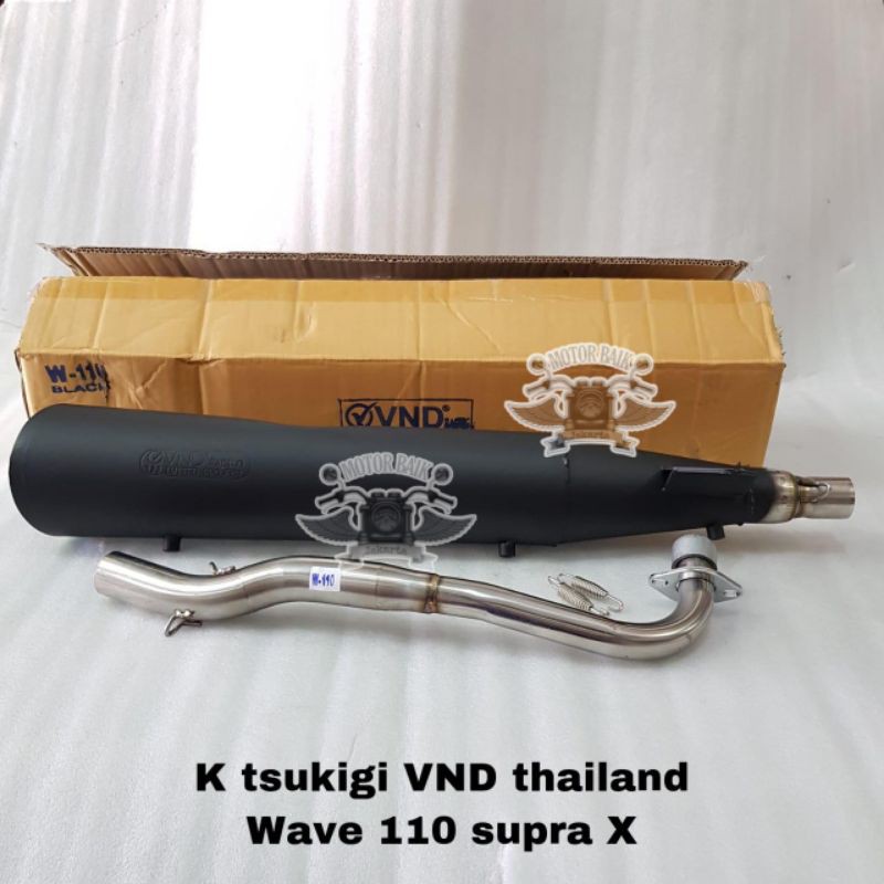 Jual Kenalpot knalpot tsukigi VND full sistem pnp wave 125 kharisma ...
