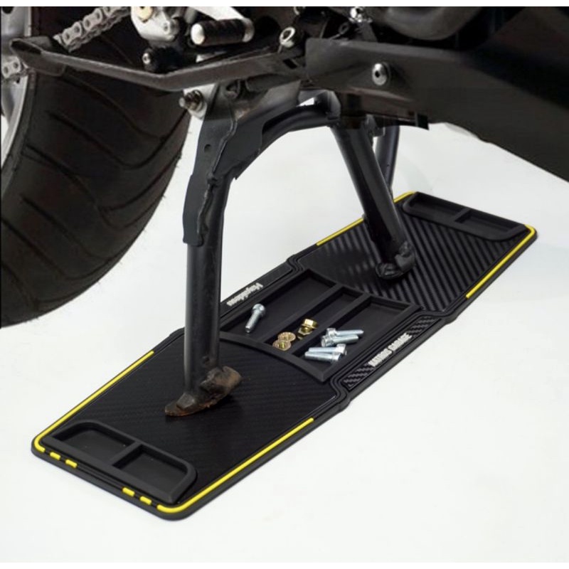 Jual Alas Standar Tengah Motor Garage Pad Alas Baut Mur Alas Standar ...