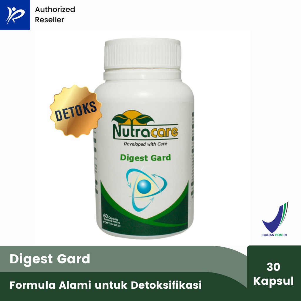 Jual Nutracare Digest Gard - Bantu proses detoksifikasi saluran pencernaan Jadilah Yang Pertama ...