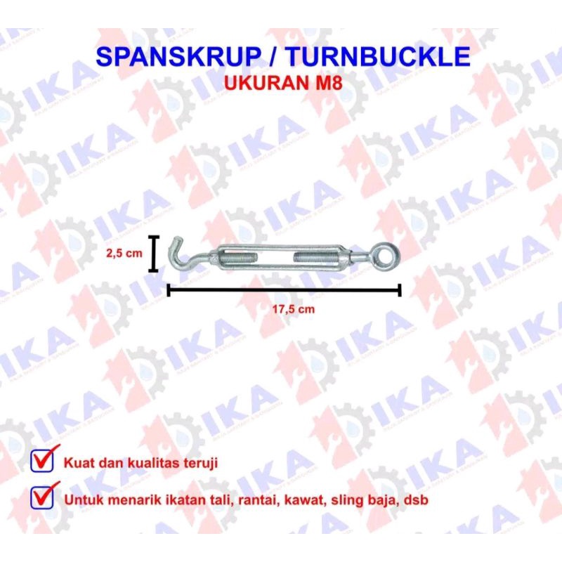 Jual SPAN SKRUP SPANSKRUP JARUM KERAS M6 M8 & M10 | Shopee Indonesia