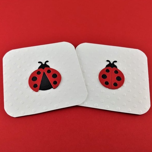 Jual Bentuk Ladybug #63B Scrapbook Papercut Papercraft Kerajinan kertas ...