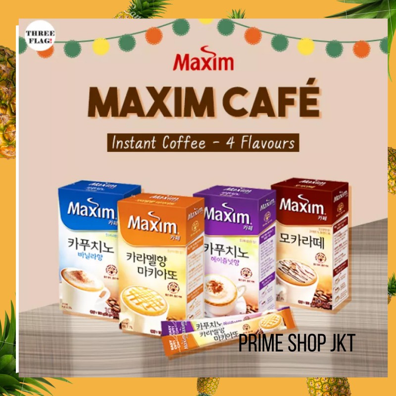 Jual Kopi Korea Maxim Cafe Series Maxim Coffee Cafe 10 sticks Kopi ...