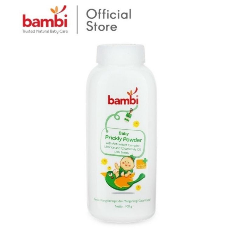 Jual Bamby Baby Prickly Fowder / Bedak Bayi | Shopee Indonesia