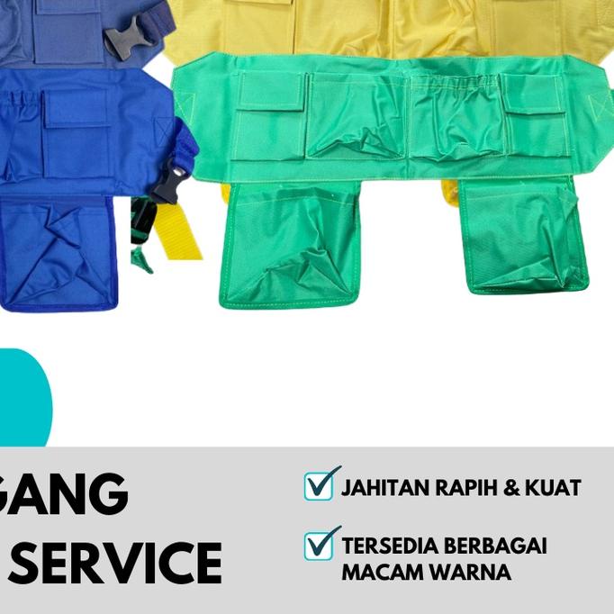 Jual TAS PINGGANG CLEANING SERVICE ( CADDY BAG ) | Shopee Indonesia