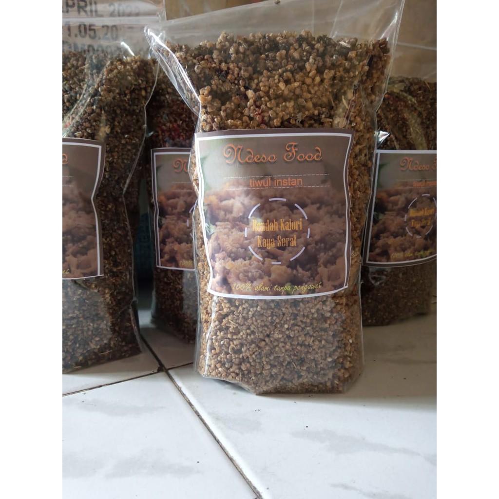 Jual Nasi Tiwul Nasi Singkong Sego Tiwul 400gram | Shopee Indonesia