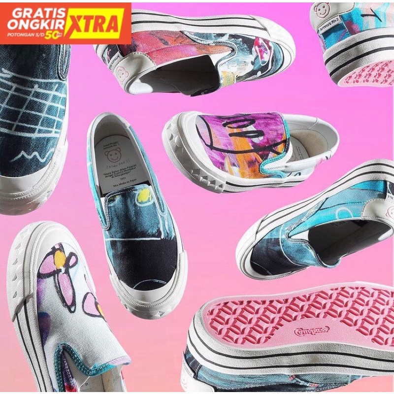 Jual [ORIGINAL] SEPATU COMPASS SLIP ON X JASON RANTI All Variant ...