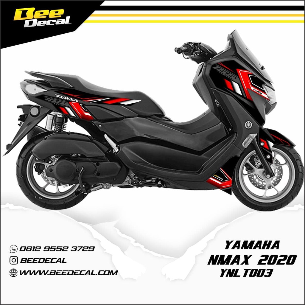 Jual Stiker Motor Yamaha Nmax 2020 YNL T003 LITE - BEEDECAL | Shopee ...