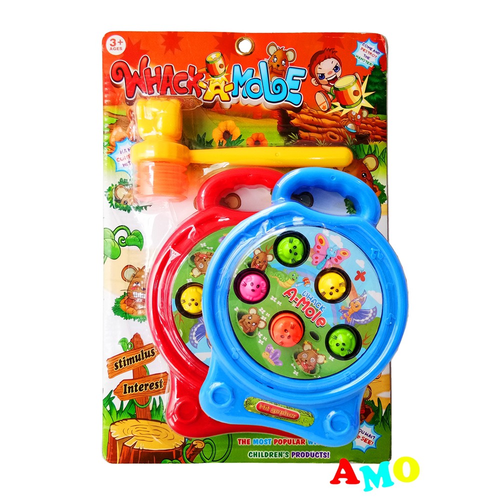 Jual MAINAN WATCH A MOLE PALU BEAT MIKA | Shopee Indonesia