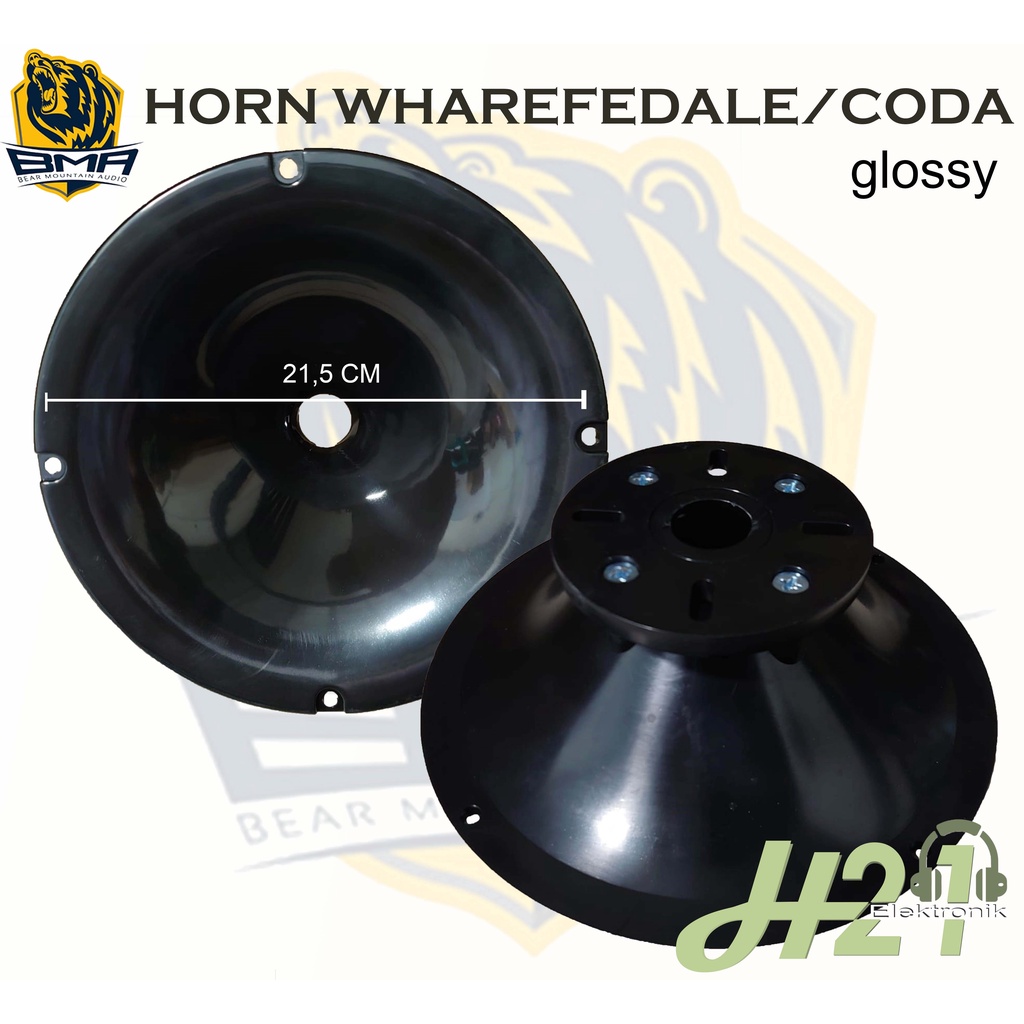 Jual CORONG TWEETER WHARFEDALE JH55208 / HORN TWEETER WHARFEDALE GLOSSY ...