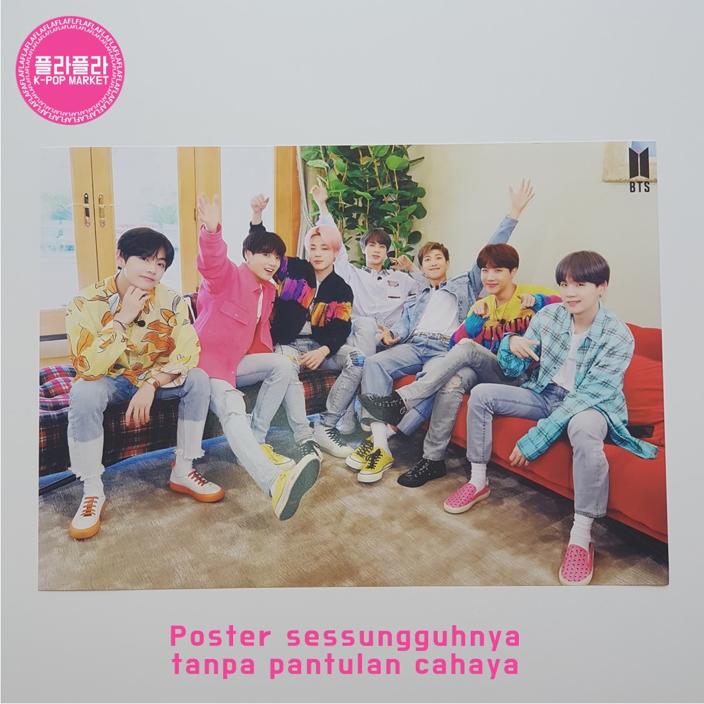 Jual Poster dan Sticker Set K-POP BTS | Shopee Indonesia