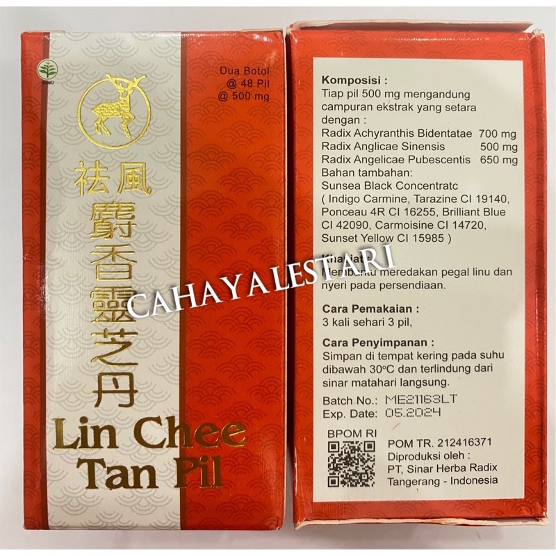 Jual Lin Chee Tan Pil / Lin Chee Tan - Rematik | Shopee Indonesia
