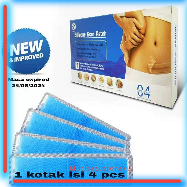 Jual Plester Penghilang Bekas Luka Jahit Operasi Caesar Keloid Silicone ...