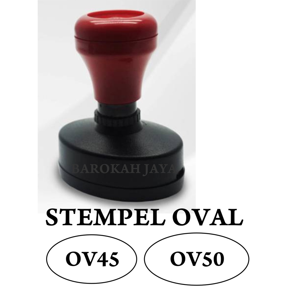 Jual STEMPEL OVAL OV40 & OV50 | Shopee Indonesia