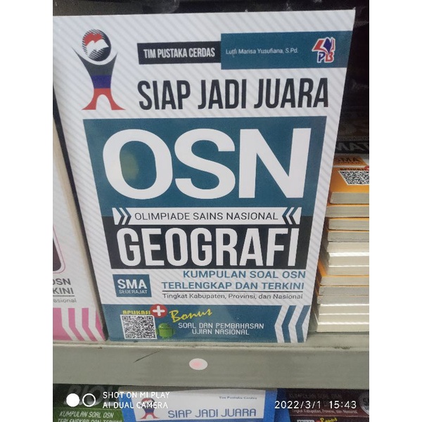 Jual Buku Siap jadi juara OSN geografi untuk SMA kumpulan soal OSN terlengkap | Shopee Indonesia
