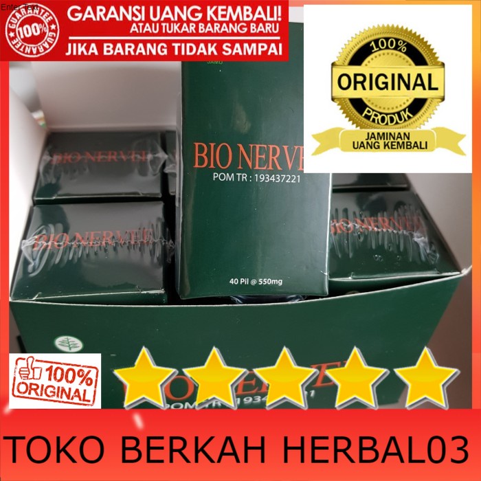 Jual 100% ASLI Bionervee - Bio nervee 1 Box isi 6 Botol ASLI Malaysia ...