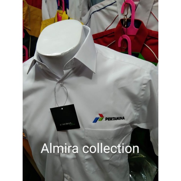 Jual kemeja Pertamina merek ALISAN lengan pendek | Shopee Indonesia
