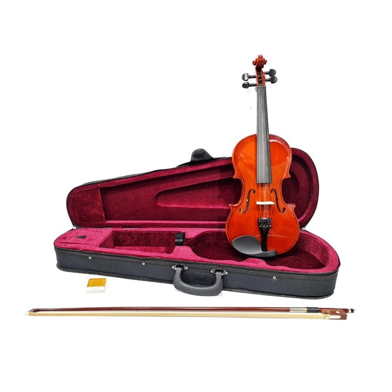 Jual Biola Akustik Merk Vienna Original Ukuran 4/4 Bonus Hardcase Bow ...