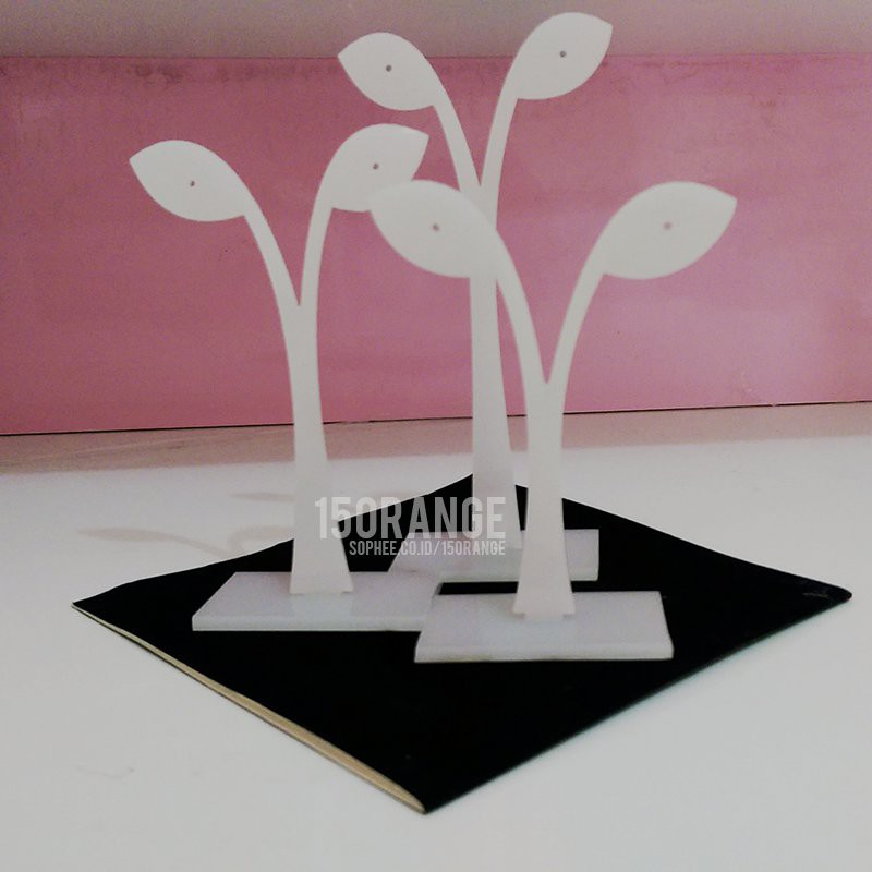 Jual Display Anting Display Akrilik Model Pohon (isi 3) | Shopee Indonesia