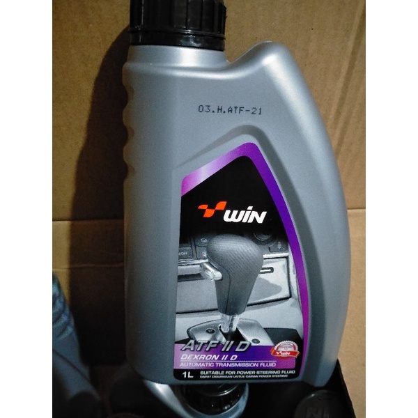 Jual ATF WIN IID Dexron - 1liter Oli Win / Oli Transmisi Matik | Shopee ...