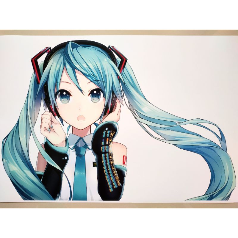 Jual Poster Hatsune Miku 4 Vocaloid Merchandise | Shopee Indonesia