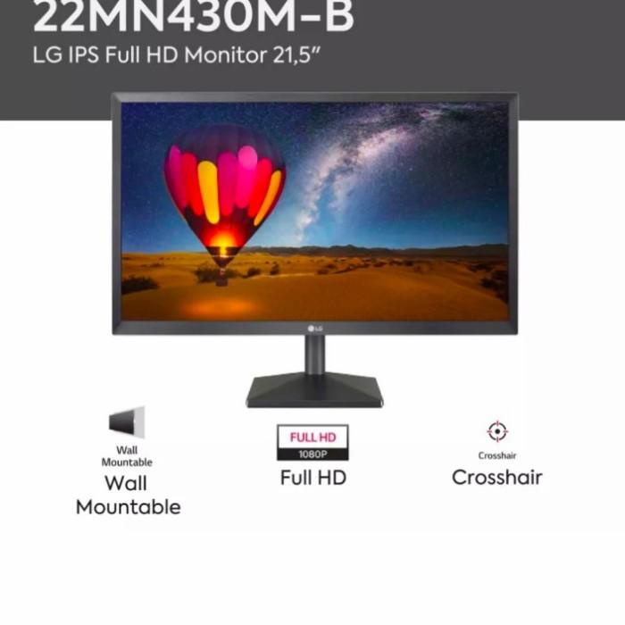 Jual LED Monitor LG 21.5inch 22MN430M FULL HD 75hz IPS VGA & HDMI Port | Shopee Indonesia