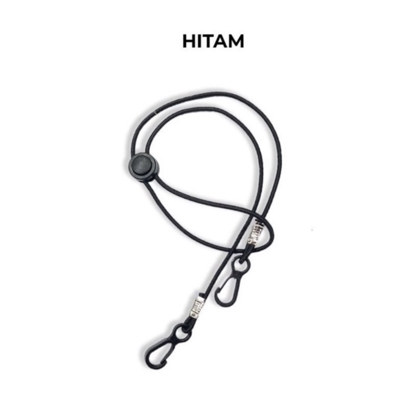Jual Kalung Masker Hijab 2in1 Strap Masker Elastis Stretchy Tali masker ...