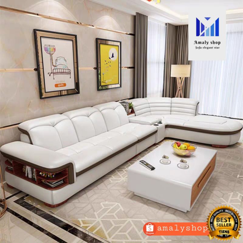 Jual Set Sofa Letter L Minimalis Limited edition Model Sofa Terbaru ...