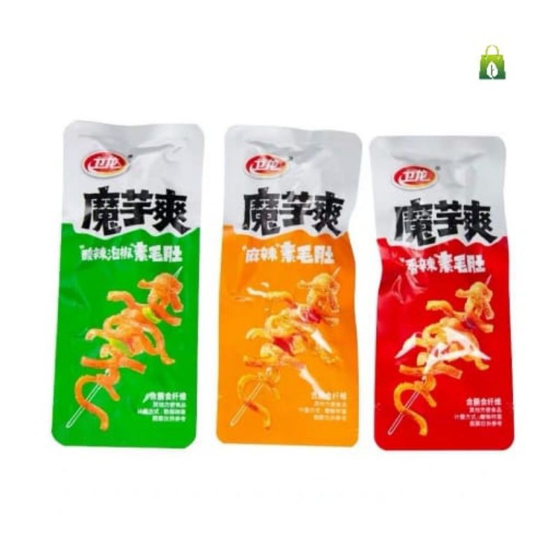 Jual WEI LONG Vegetarian Snack - Mo Yu Shuang - 3 Varian | Shopee Indonesia