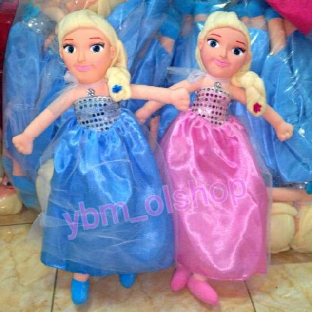Jual Boneka Elsa Frozen Cantik Muka Karet | Shopee Indonesia